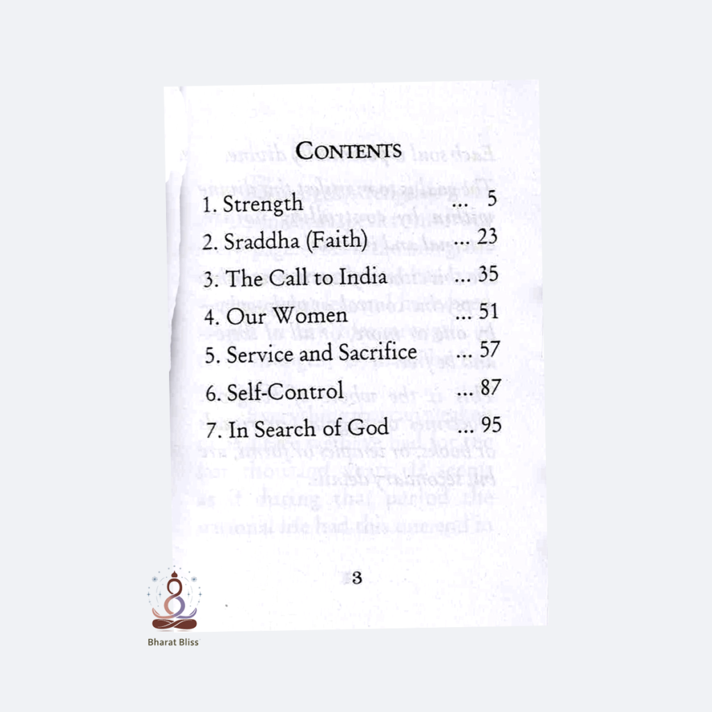 Thus Spake Vivekananda - Bharatbliss